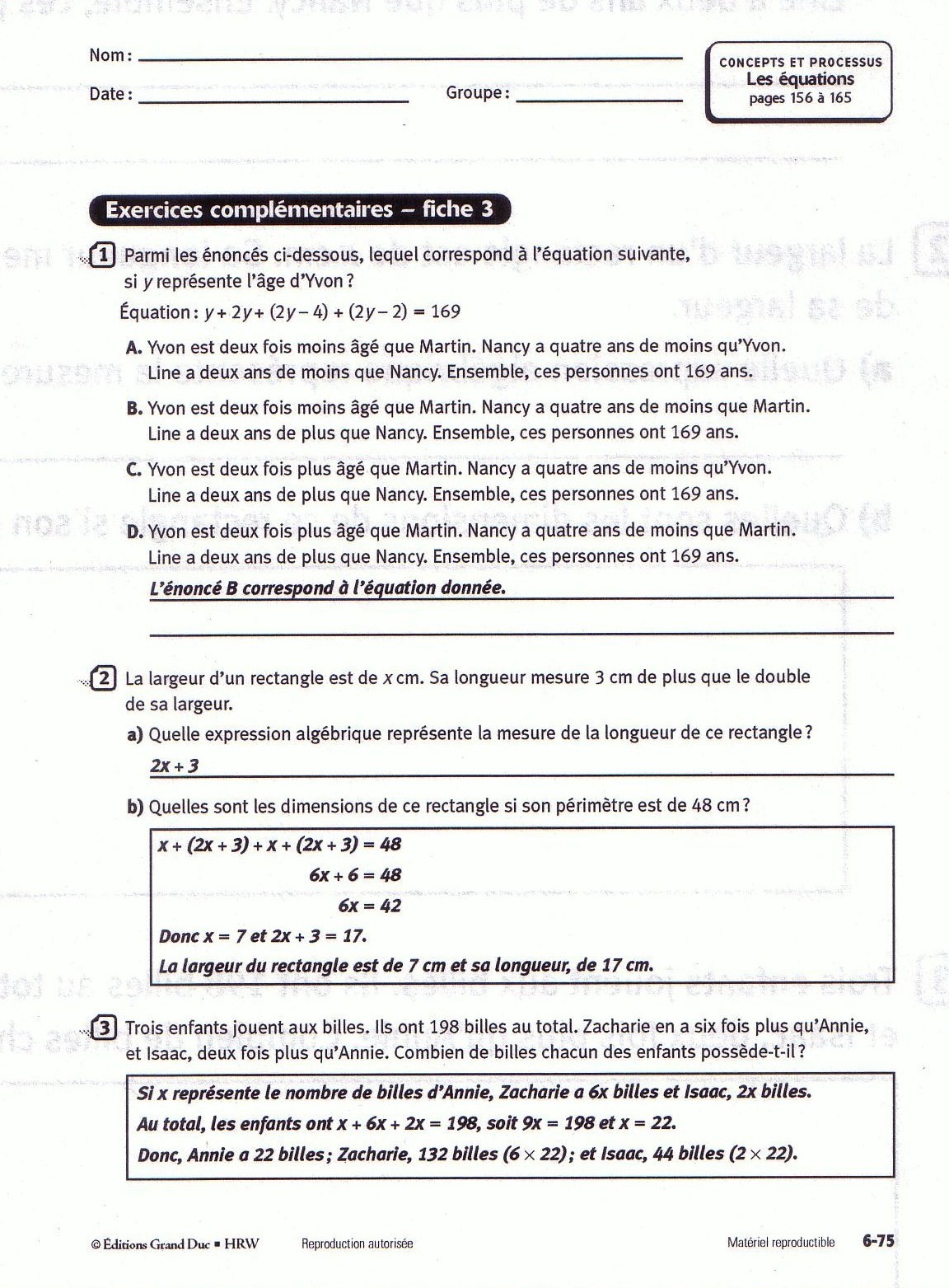 résolution de problèmes